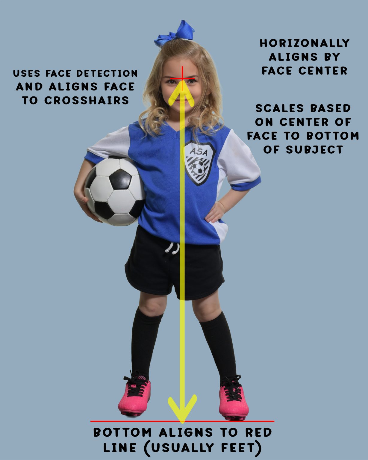 Sports Photo Automation Image Alignment Modes - Pixnub